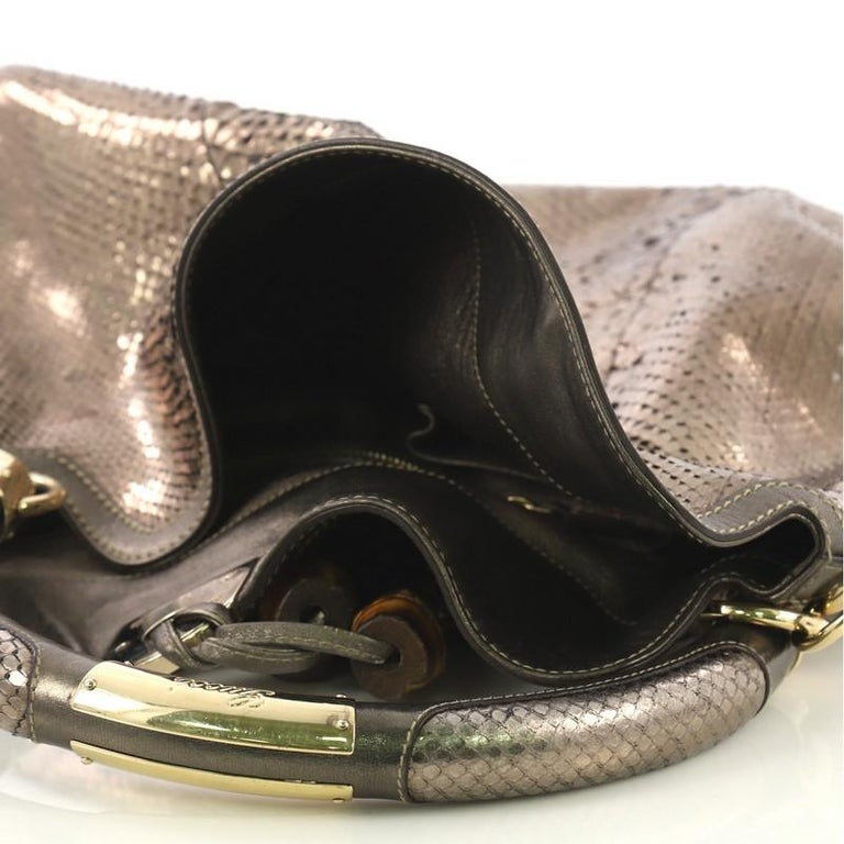 Gucci Indy Hobo Python Large at 1stDibs