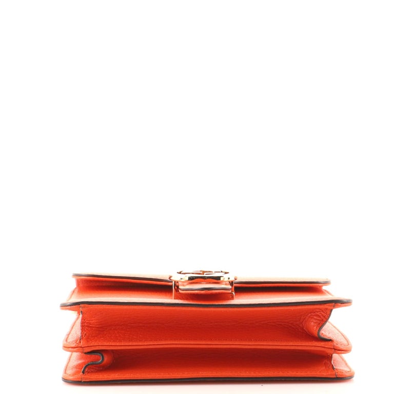 Gucci Interlocking Shoulder Bag (Outlet) Leather Small For Sale at 1stDibs