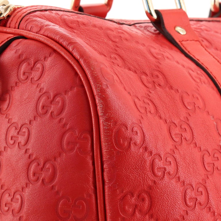 Gucci Joy Boston Bag (Outlet) Guccissima Leather Medium For Sale at 1stDibs