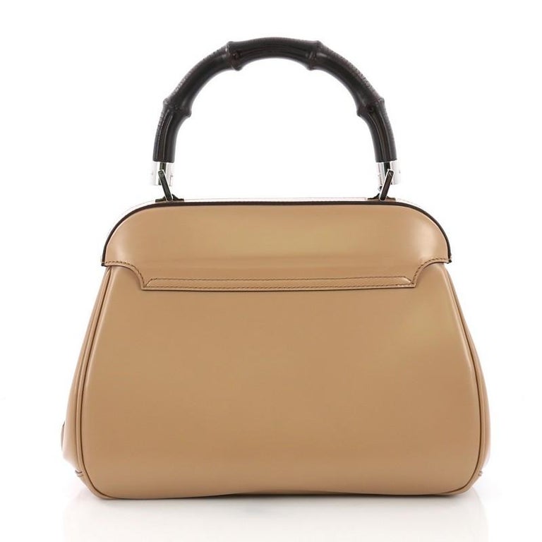 Gucci Lady Lock Bamboo Top Handle Bag Leather Medium at 1stDibs | gucci ...