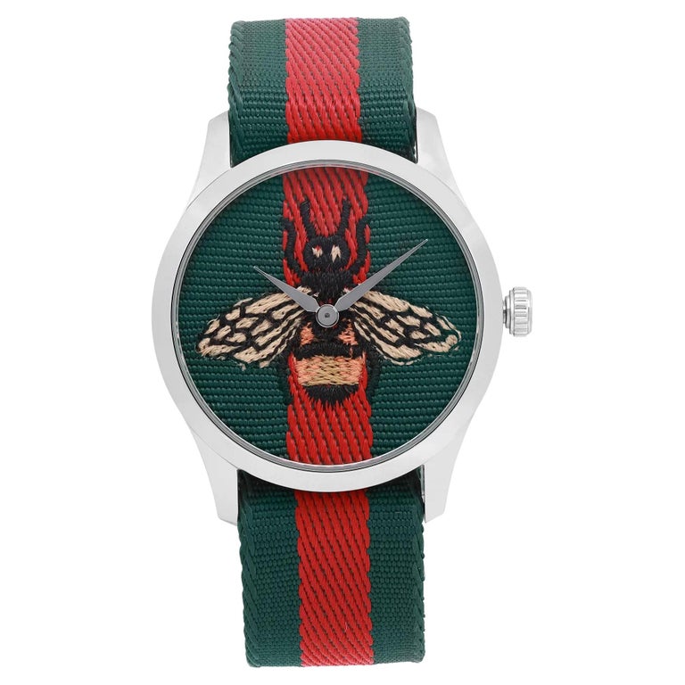 Gucci Le Marche des Merveilles Stainless Steel Quartz Unisex Watch ...