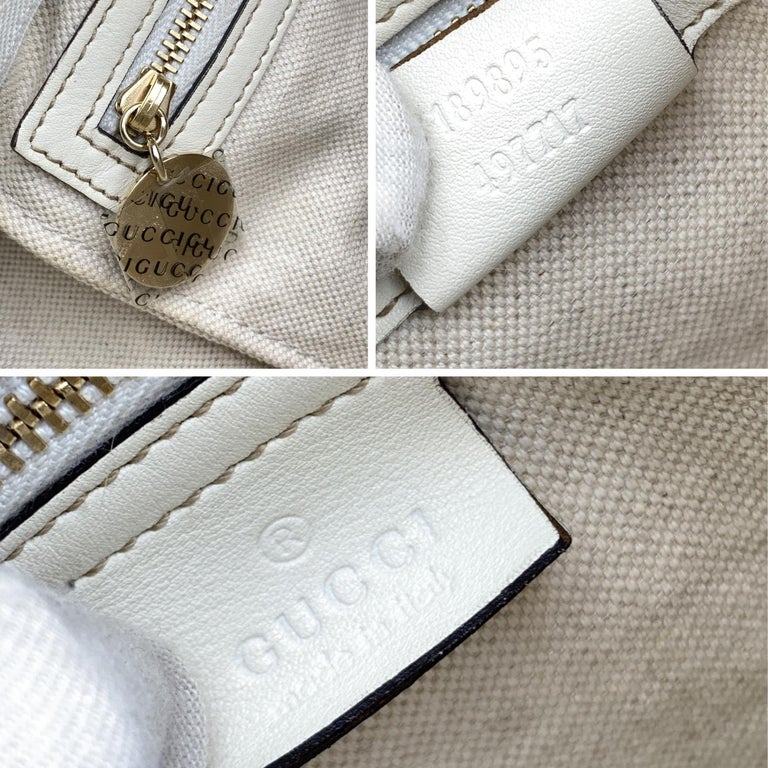 Gucci Limited Edition For Unicef Canvas Elephant Joy Boston Bag For ...