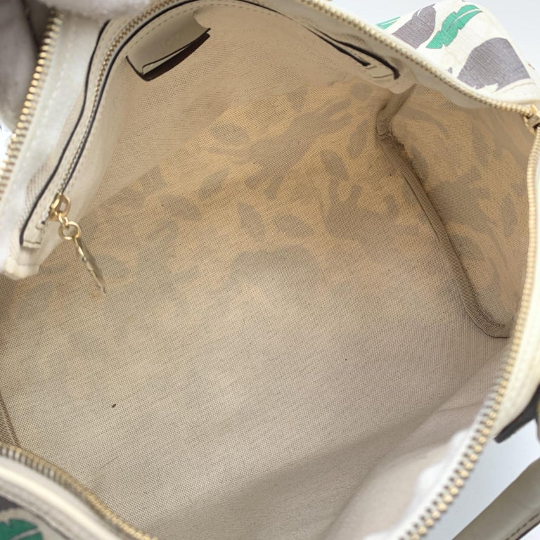 Gucci Limited Edition For Unicef Canvas Elephant Joy Boston Bag For ...