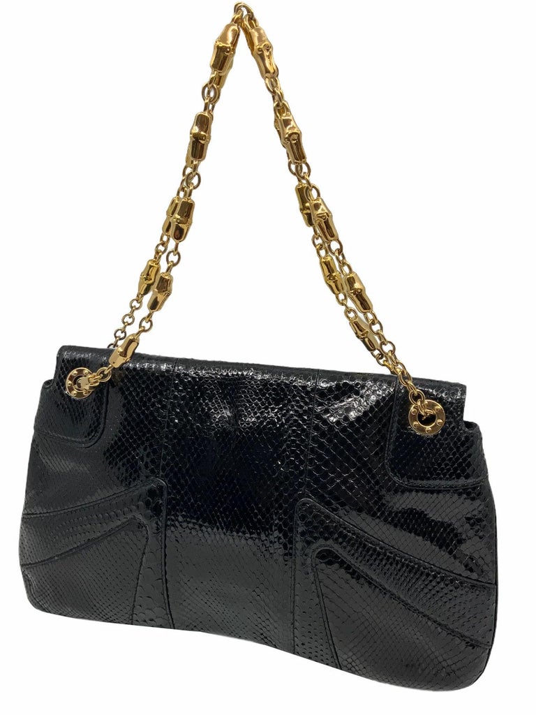 Gucci Limited Edition Tom Ford for Gucci Snakeskin Jeweled Dragon Bag ...