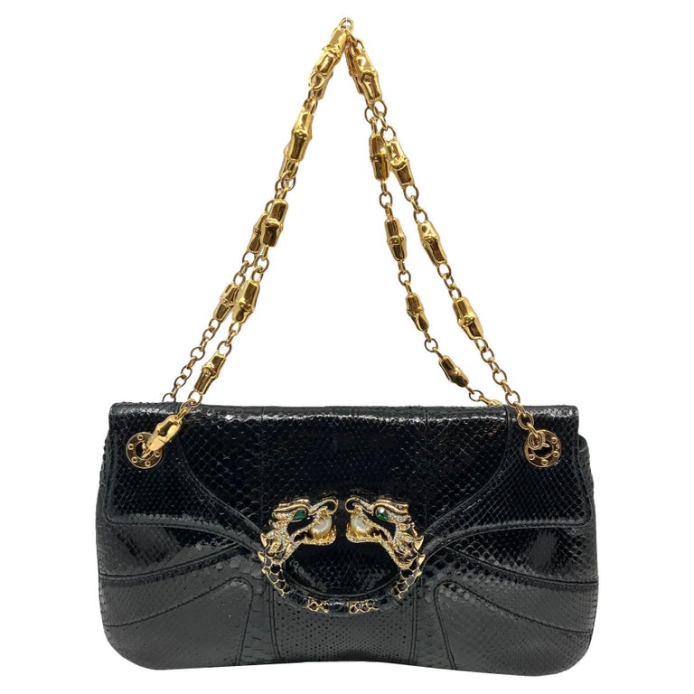 Gucci Limited Edition Tom Ford for Gucci Snakeskin Jeweled Dragon Bag ...
