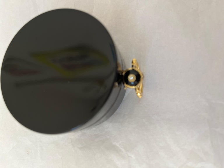 Gucci LMDM Feline Gold, Onyx and Diamond Ring For Sale at 1stDibs