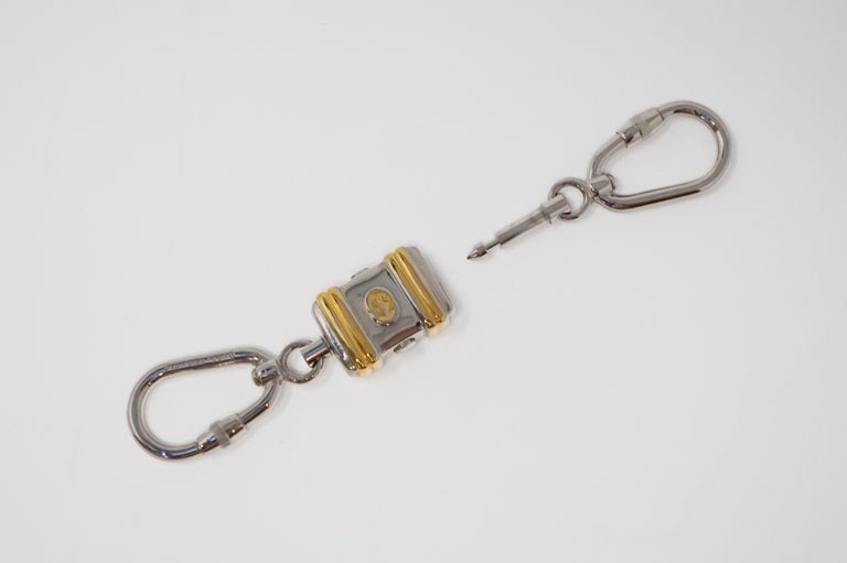 Gucci Logo Double Key Ring in Original Box, Made in Italy circa 1970 ...