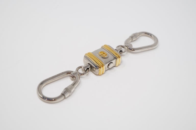 Gucci Logo Double Key Ring in Original Box, Made in Italy circa 1970 ...