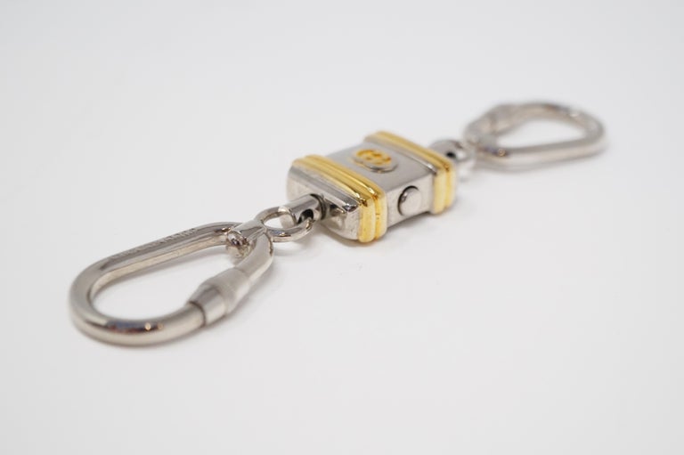 Gucci Logo Double Key Ring in Original Box, Made in Italy circa 1970 ...