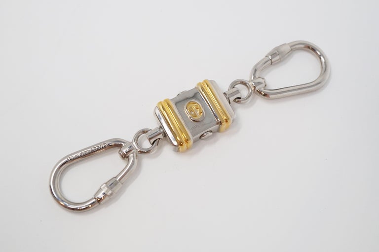 Gucci Logo Double Key Ring in Original Box, Made in Italy circa 1970 ...