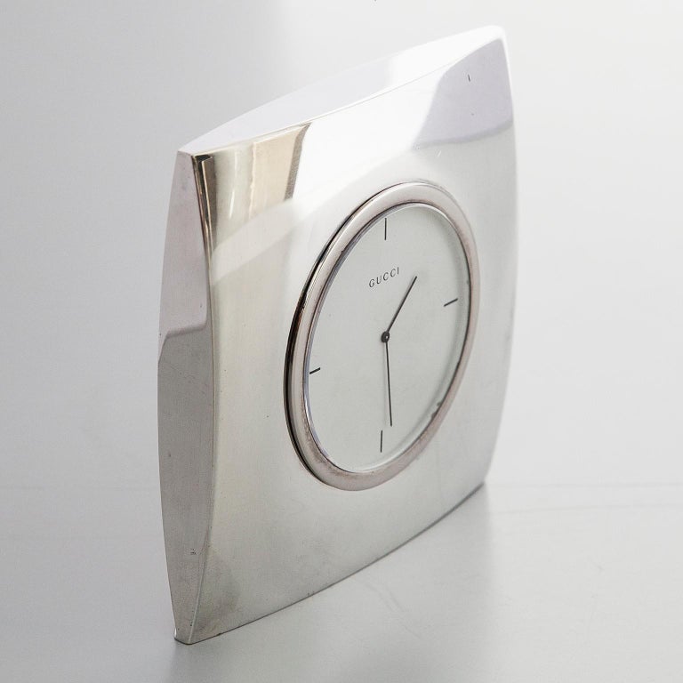 Gucci Luxury Vintage Table Clock, 1970s at 1stDibs | gucci table clock