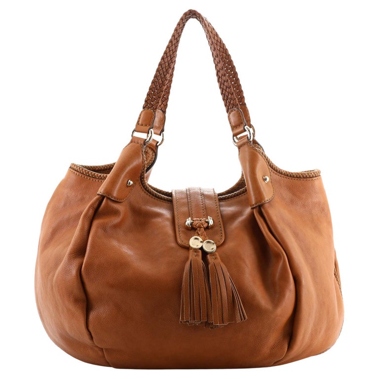 Gucci Marrakech Shoulder Bag Leather Medium at 1stDibs