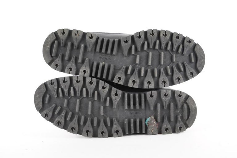 Gucci Men's US10 295321 Guccissima Lace Up Boots 1G1026 For Sale at 1stDibs