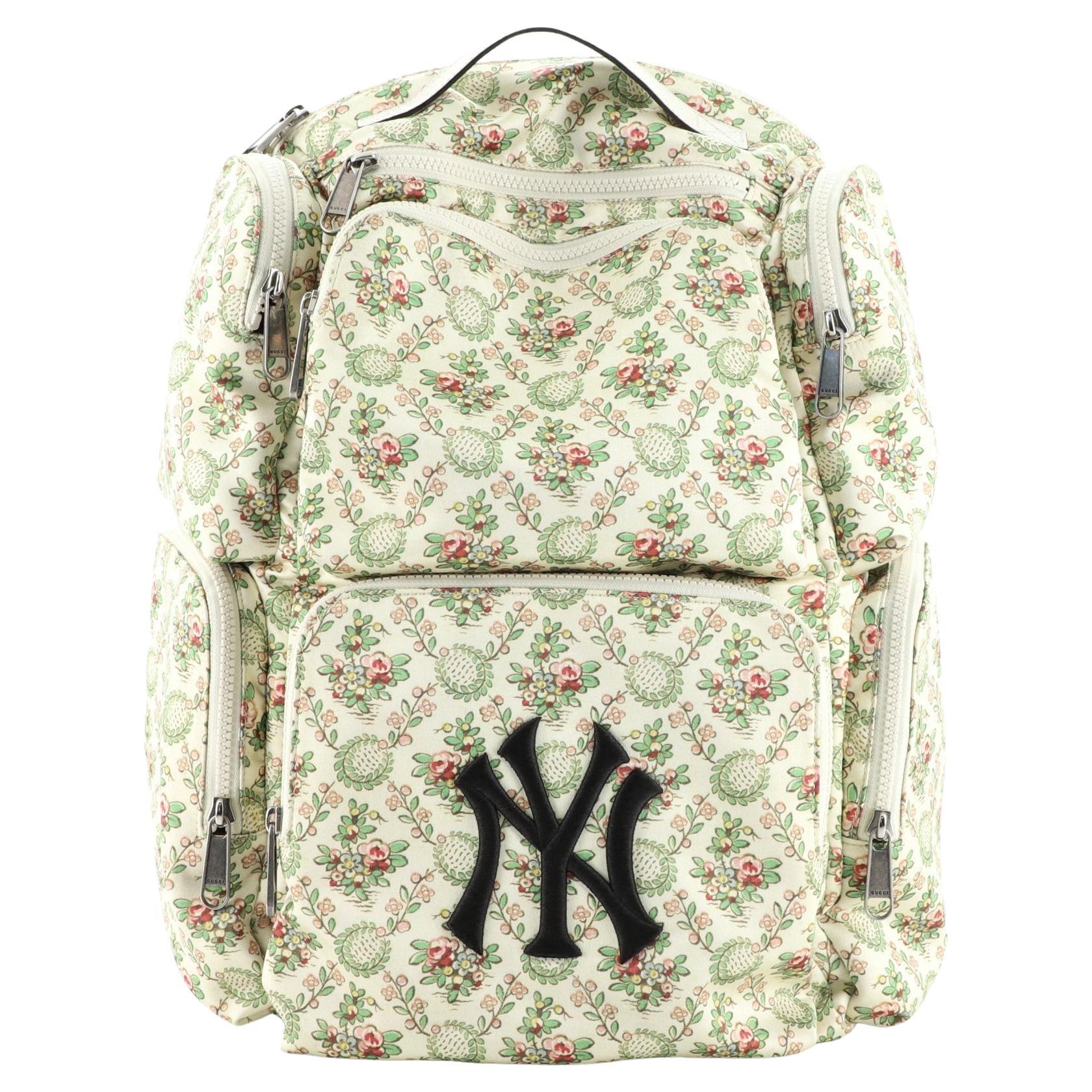 Womens Designer Gucci GG Marmont Backpack Beige For Sale at 1stDibs