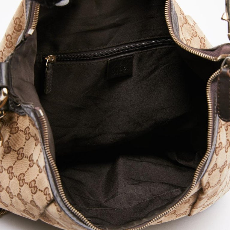 GUCCI Monogram Canvas Bag For Sale at 1stDibs