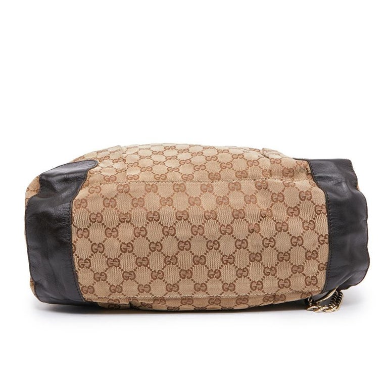GUCCI Monogram Canvas Bag For Sale at 1stDibs