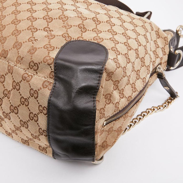 GUCCI Monogram Canvas Bag For Sale at 1stDibs