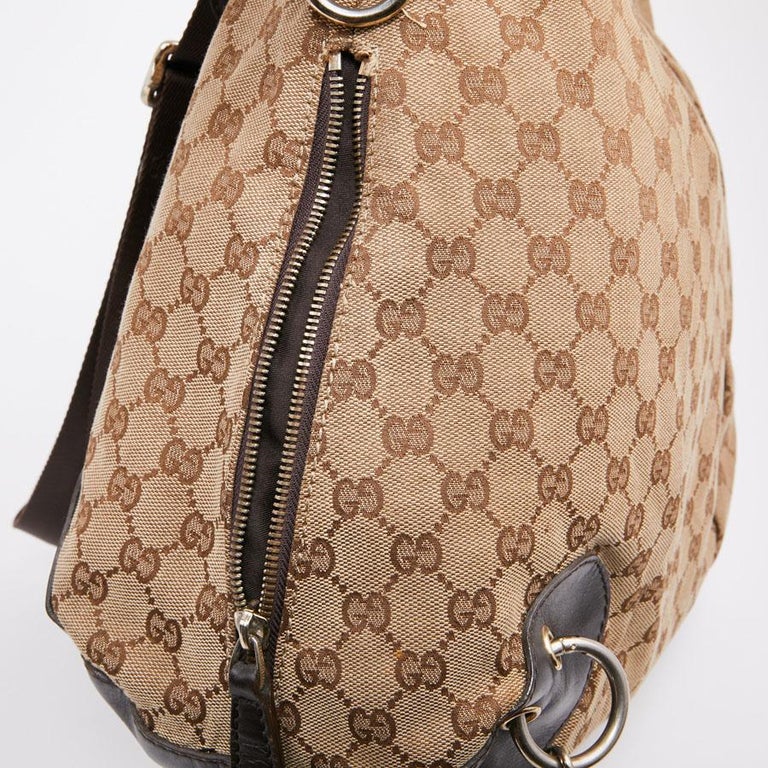GUCCI Monogram Canvas Bag For Sale at 1stDibs