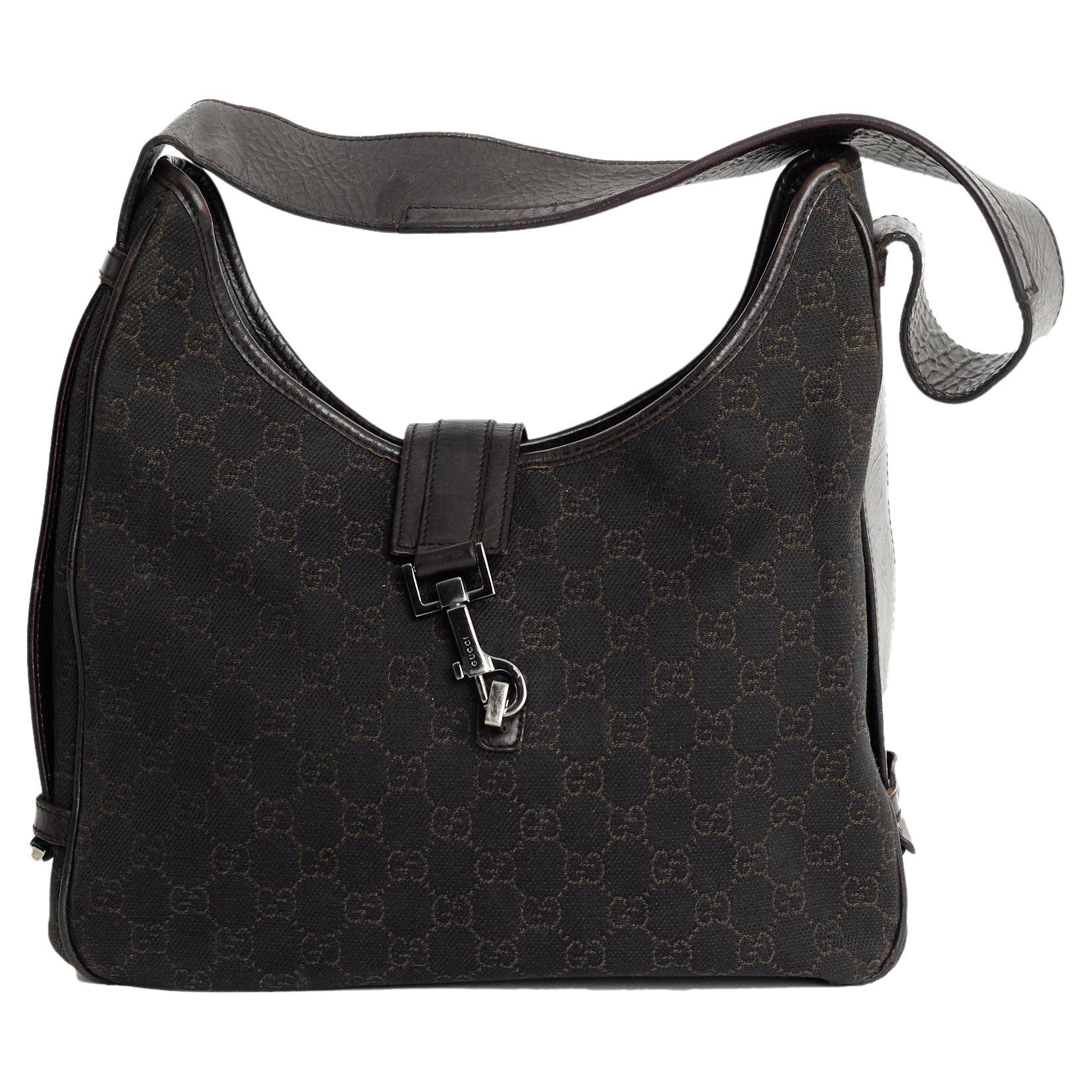 Gucci Monogram Shoulder Bag For Sale at 1stDibs