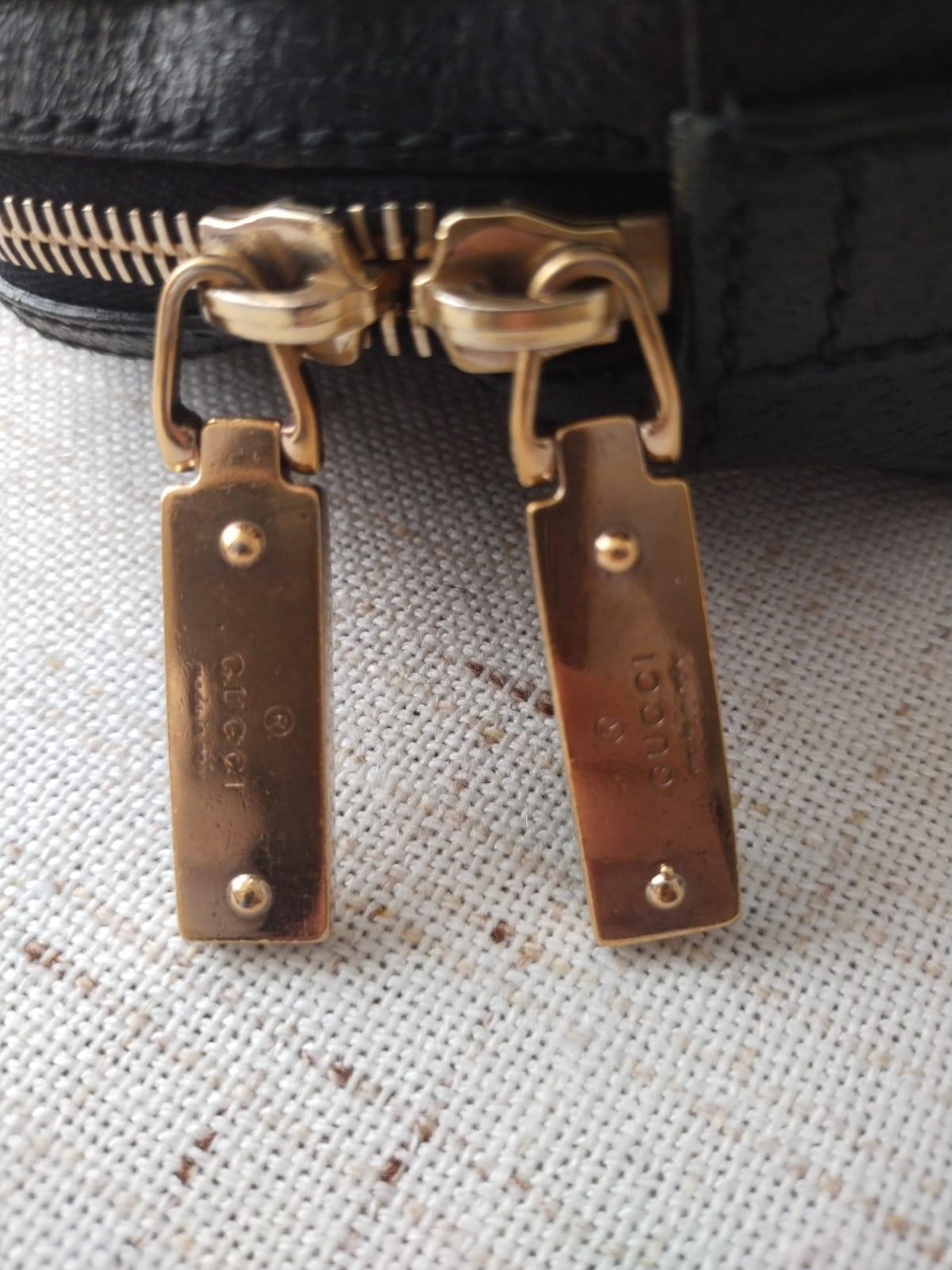 Gucci Monogram Top Handle Bag For Sale at 1stDibs