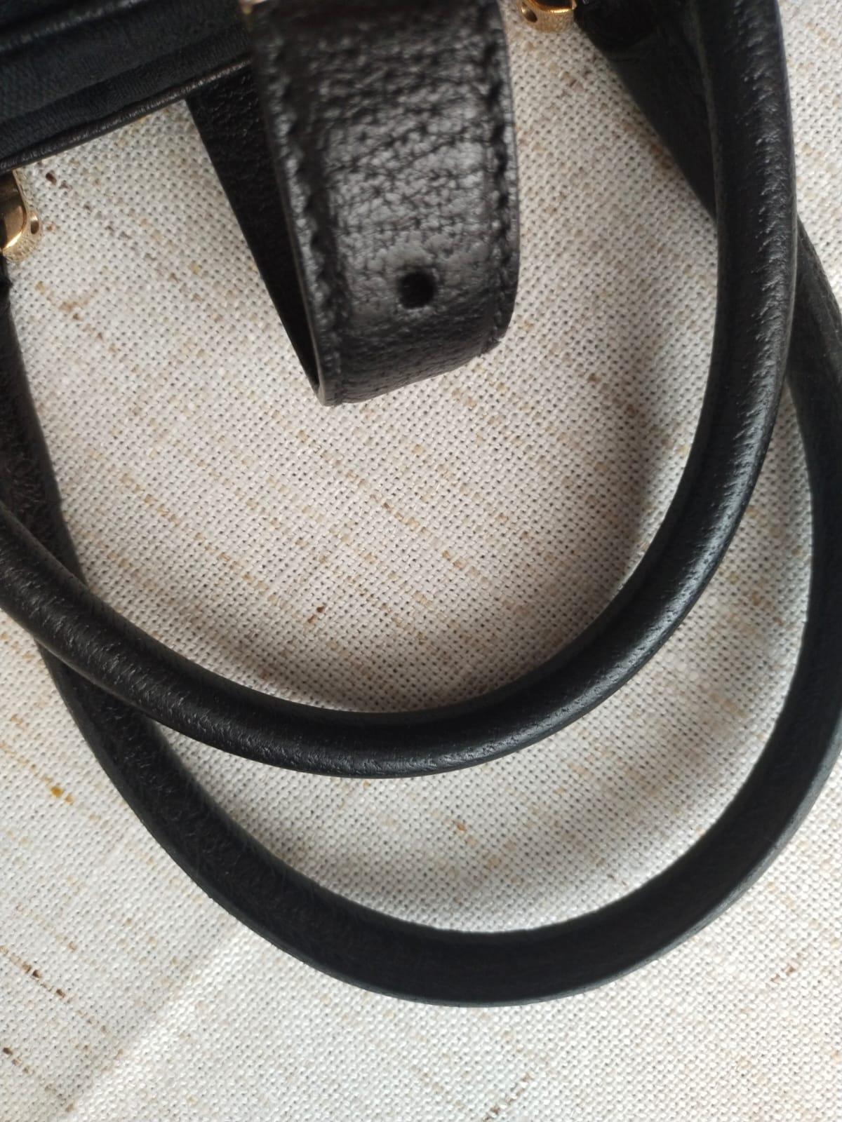 Gucci Monogram Top Handle Bag For Sale at 1stDibs