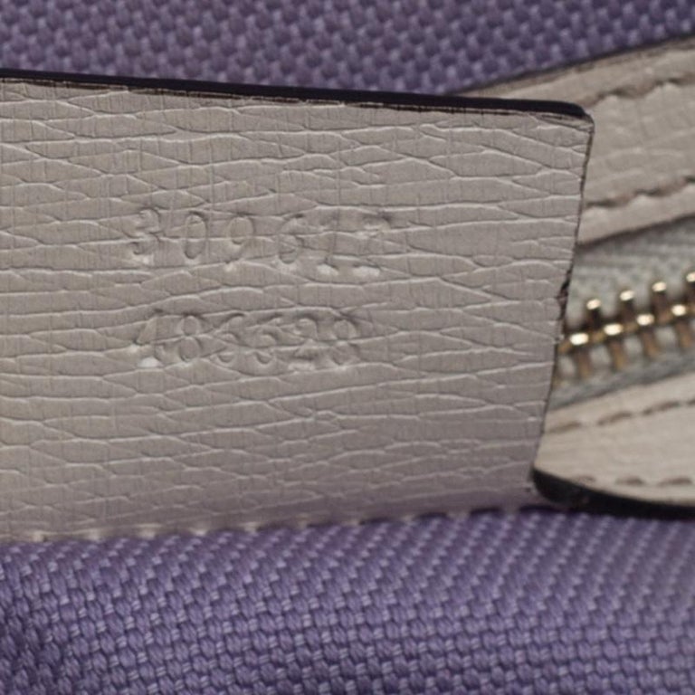 Gucci Multicolor Floral Print Leather Nice Satchel at 1stDibs