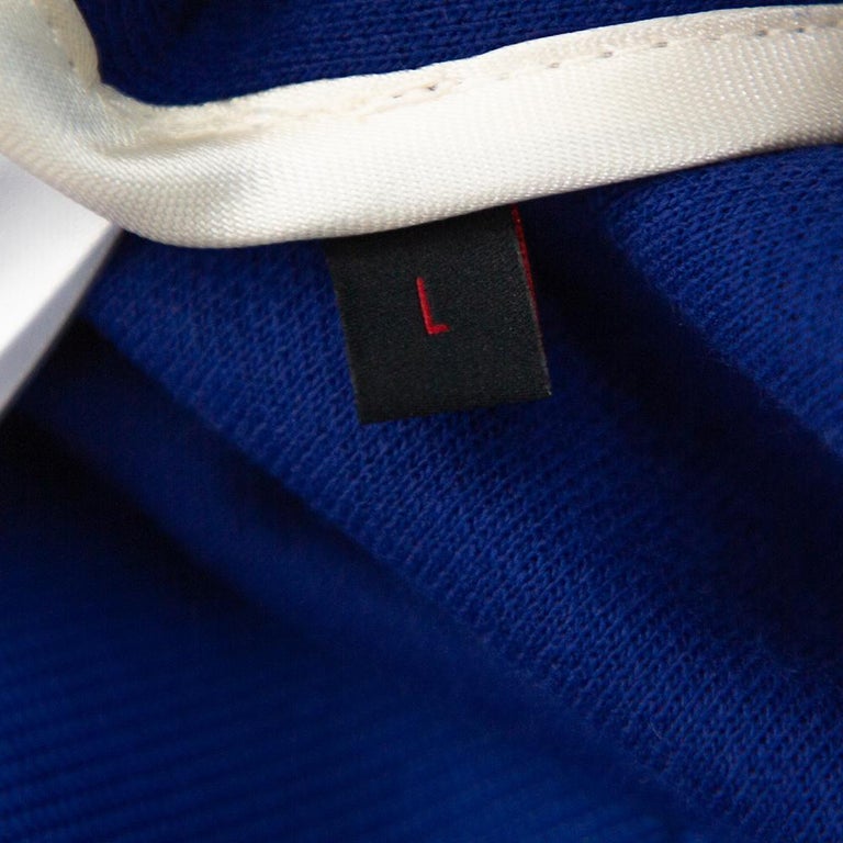 Gucci Multicolor Jersey Tiger Applique Detail Drop Shoulder Track ...