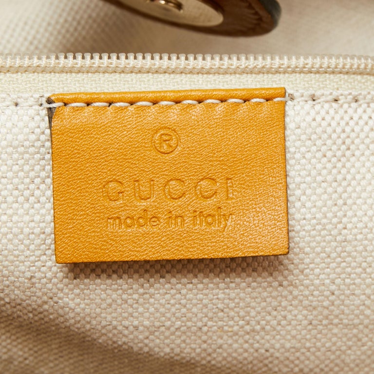 Gucci Mustard Yellow Guccissima Leather Sukey Tote For Sale at 1stDibs