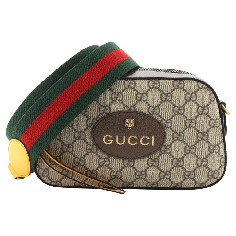 Gucci Neo Vintage Camera Messenger Bag GG Coated Canvas at 1stDibs