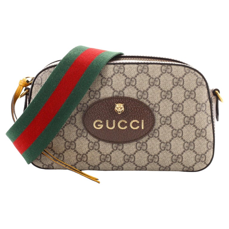 Gucci Neo Vintage Camera Messenger Bag GG Coated Canvas at 1stDibs