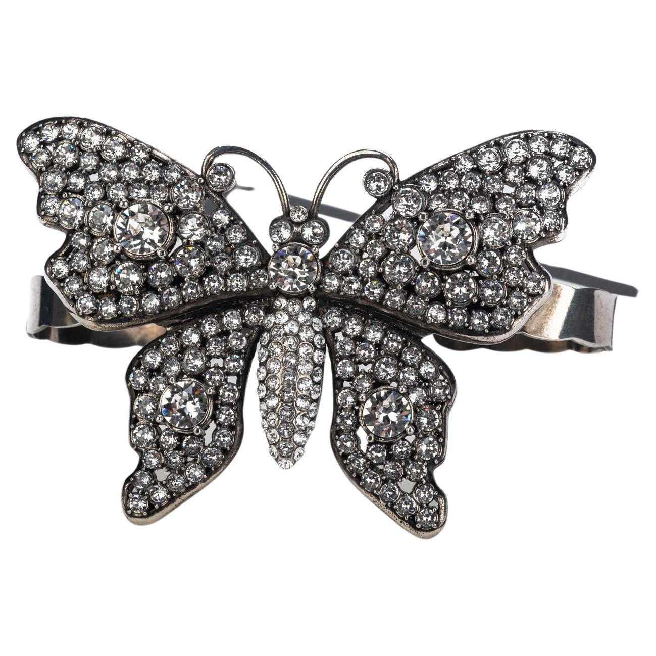 Gucci NIB Butterfly Cuff Bracelet at 1stDibs | gucci butterfly bracelet ...