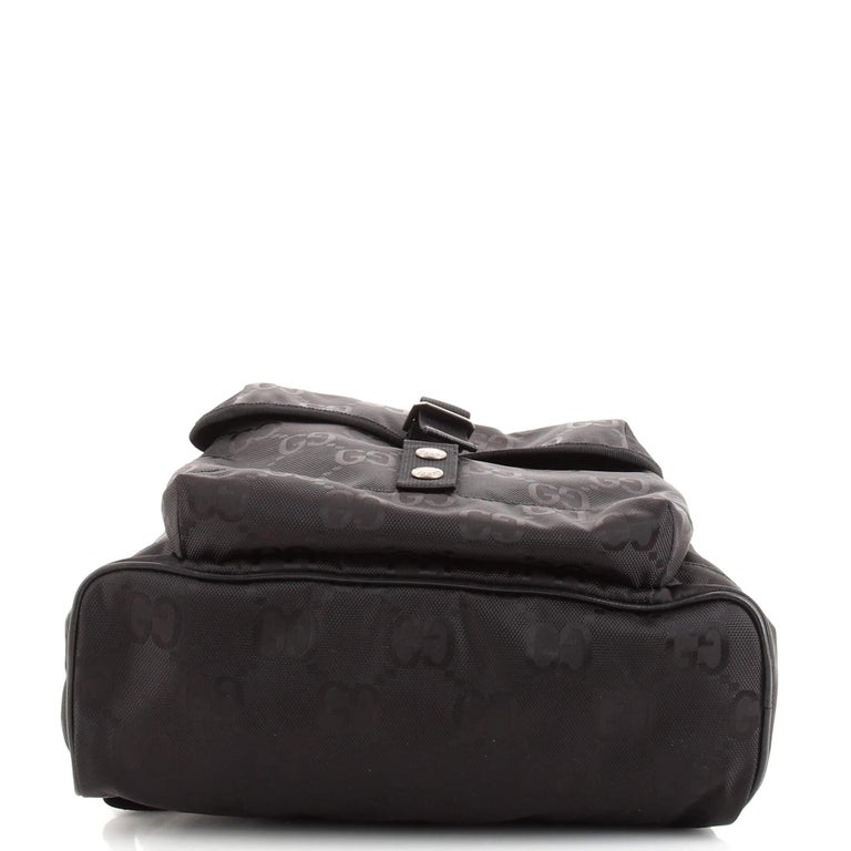 Gucci Off The Grid Single Pocket Backpack GG Econyl at 1stDibs