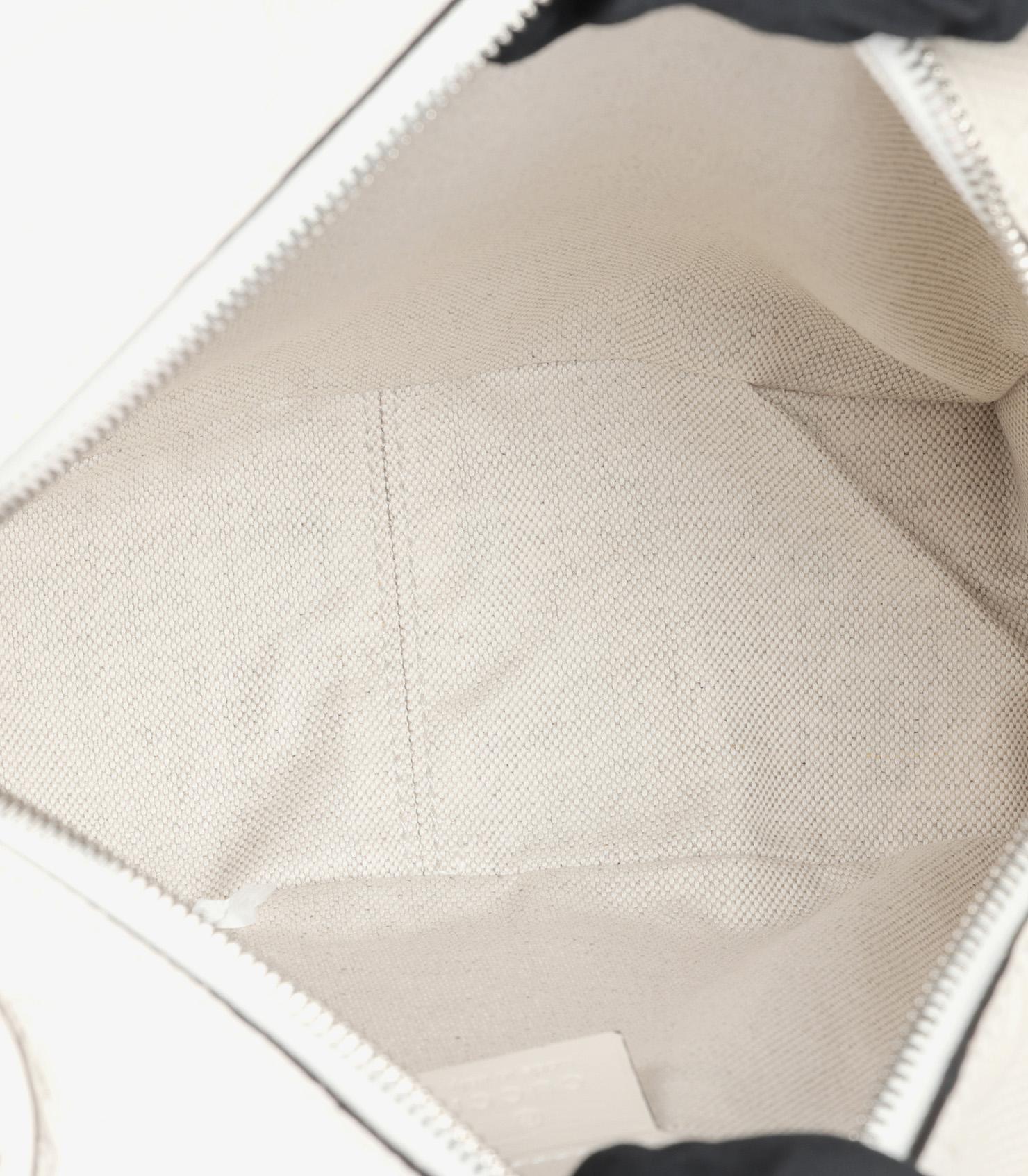 Gucci Off White GG Embossed Leather Soft Trunk For Sale at 1stDibs