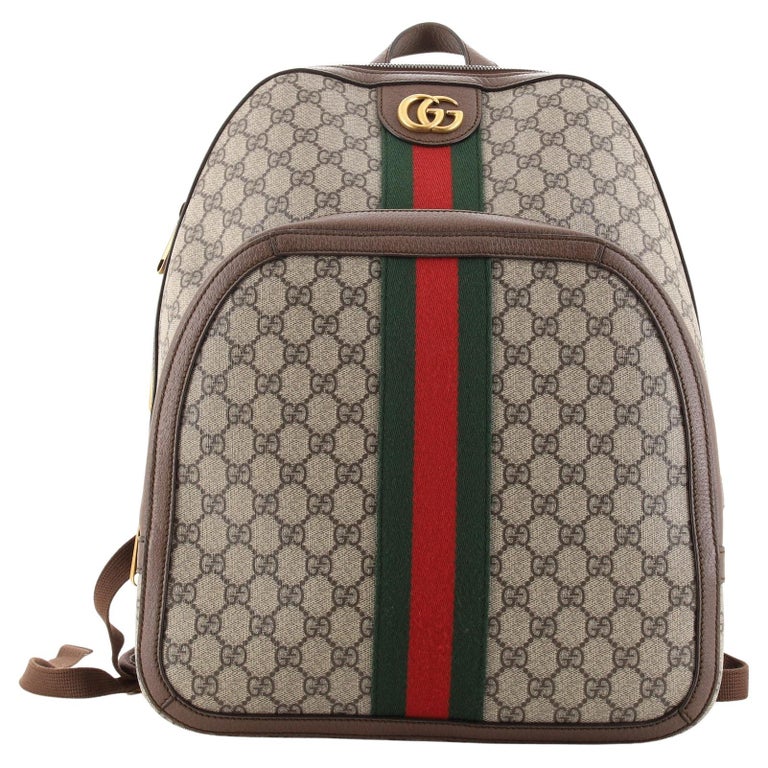 Gucci Ophidia Backpack GG Coated Canvas Medium at 1stDibs