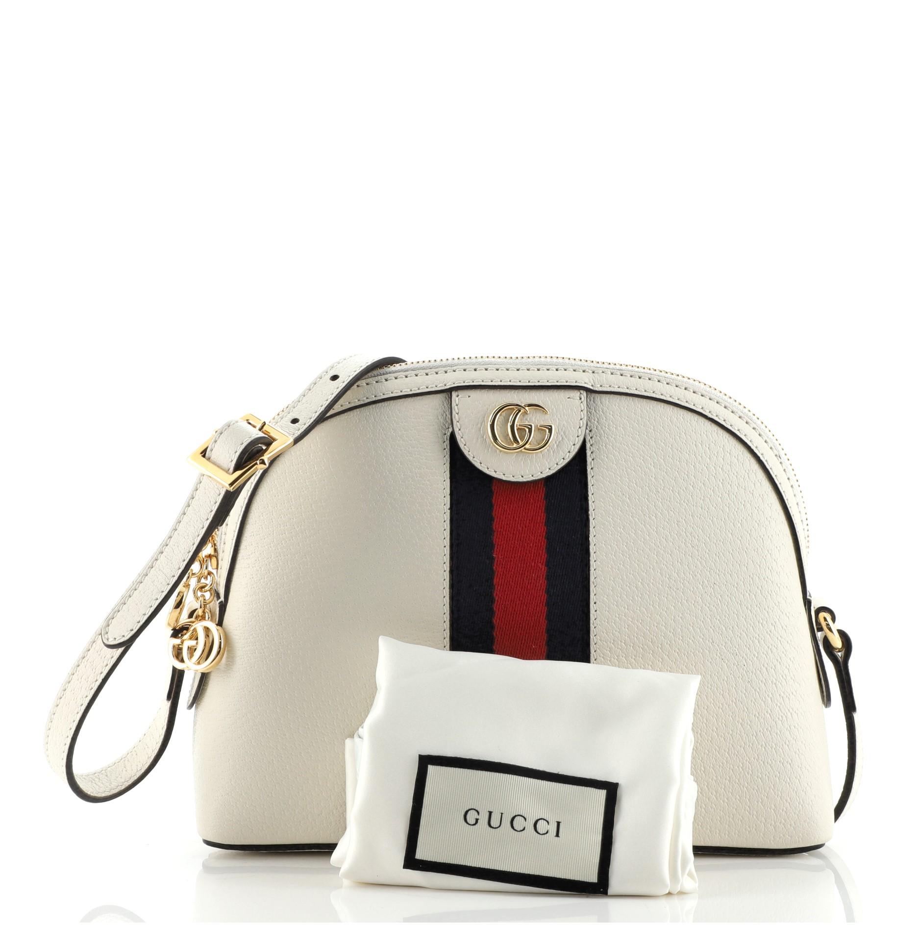 Gucci Ophidia Dome Shoulder Bag Leather Small at 1stDibs | gucci ...