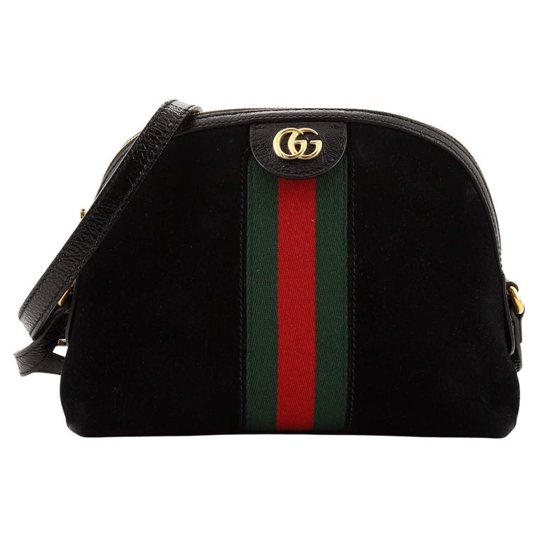 Gucci Ophidia Dome Shoulder Bag Suede Small at 1stDibs