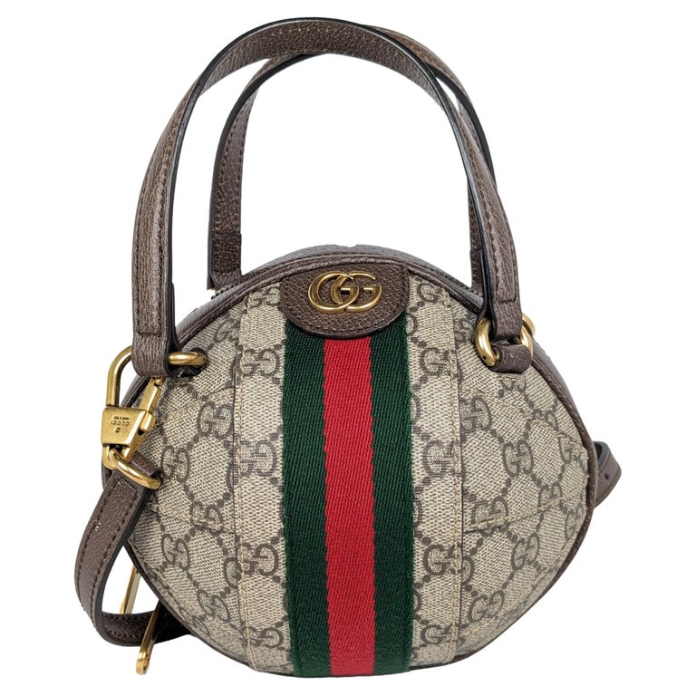 Gucci Ophidia Round Ball Tifosa Basketball 2 Way Mini Bag For Sale at ...