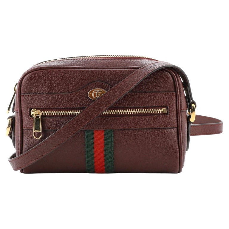Gucci Ophidia Shoulder Bag Leather Mini at 1stDibs
