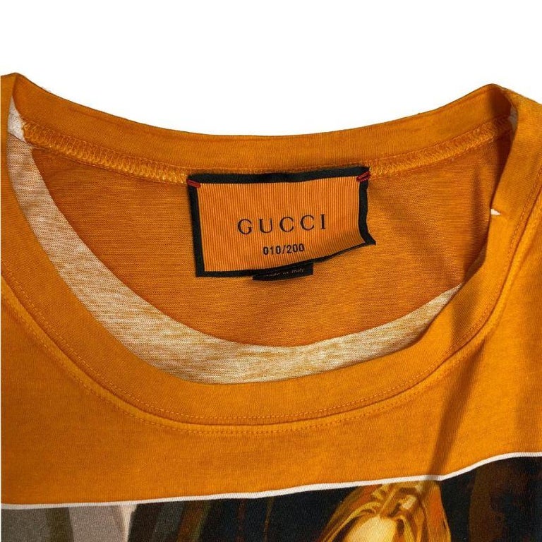 Gucci Orange Hallucination Out 200 Runway Limited Edition Tee Shirt S ...