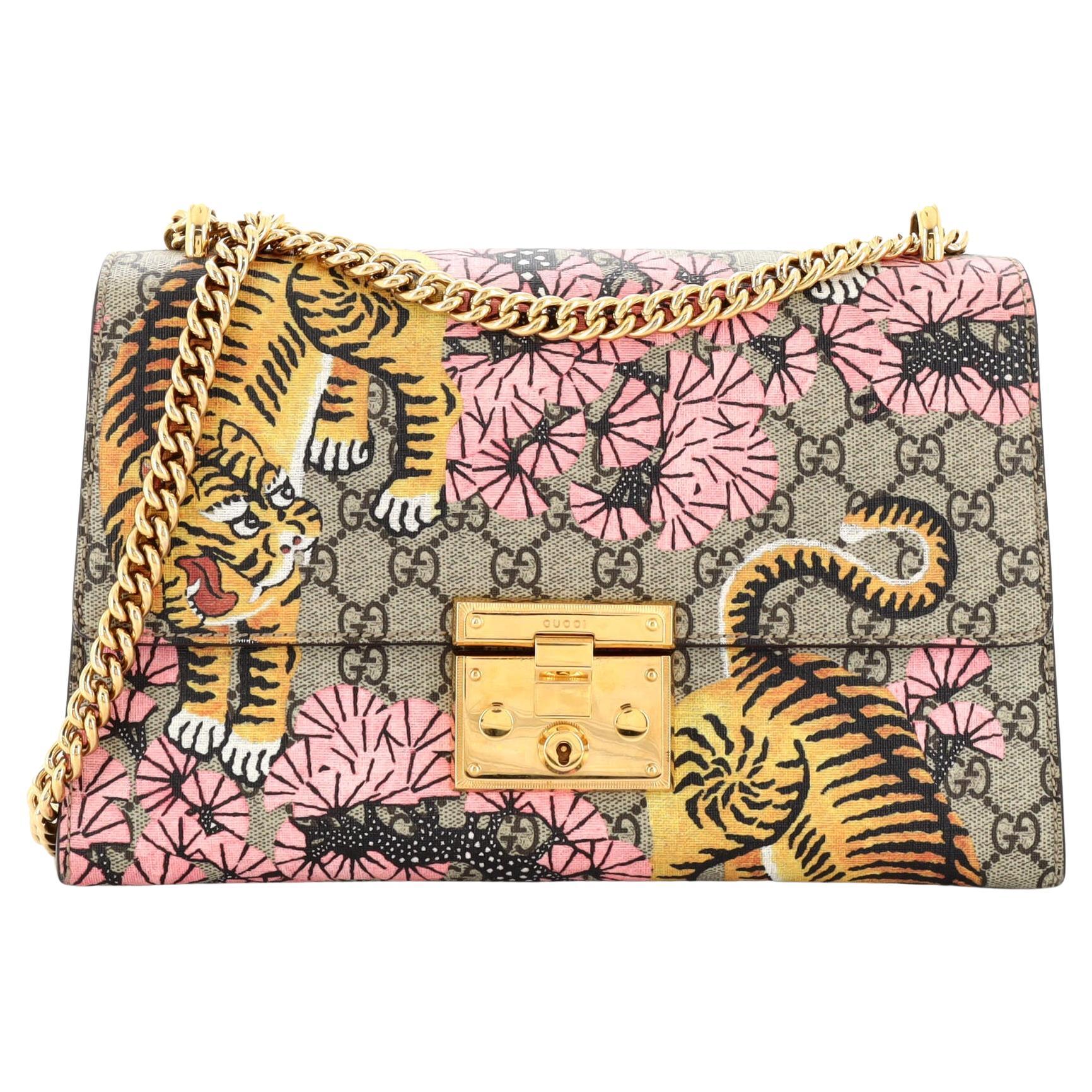 Gucci Print Bag - 122 For Sale on 1stDibs