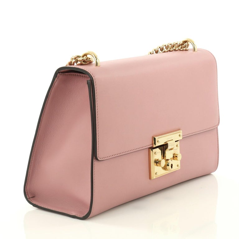 Gucci Padlock Shoulder Bag Leather Medium at 1stdibs