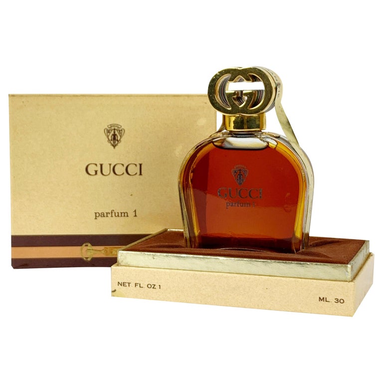 Gucci Parfum 1 Vintage 30 ml Perfume Bottle with Box Home Decor at ...