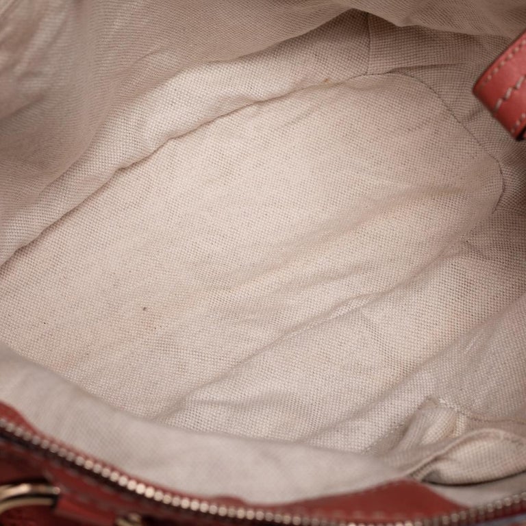 Gucci Peach Pink Guccissima Leather Sukey Tote at 1stDibs