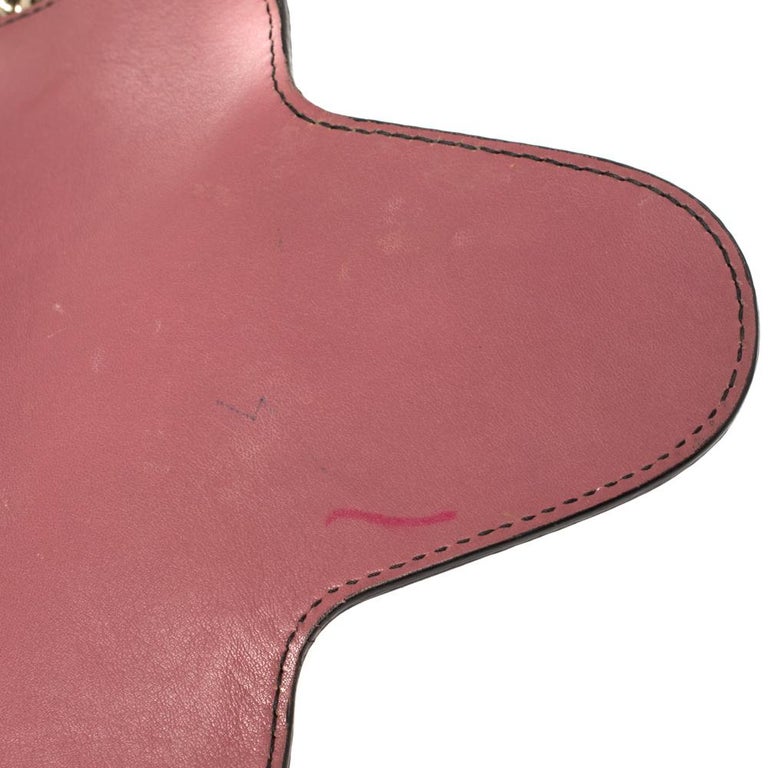 Gucci Pink Guccissima Leather Large Emily Chain Shoulder Bag at 1stDibs