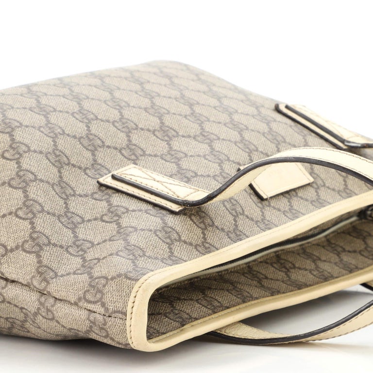 Gucci Plus Tote GG Coated Canvas Small For Sale at 1stDibs