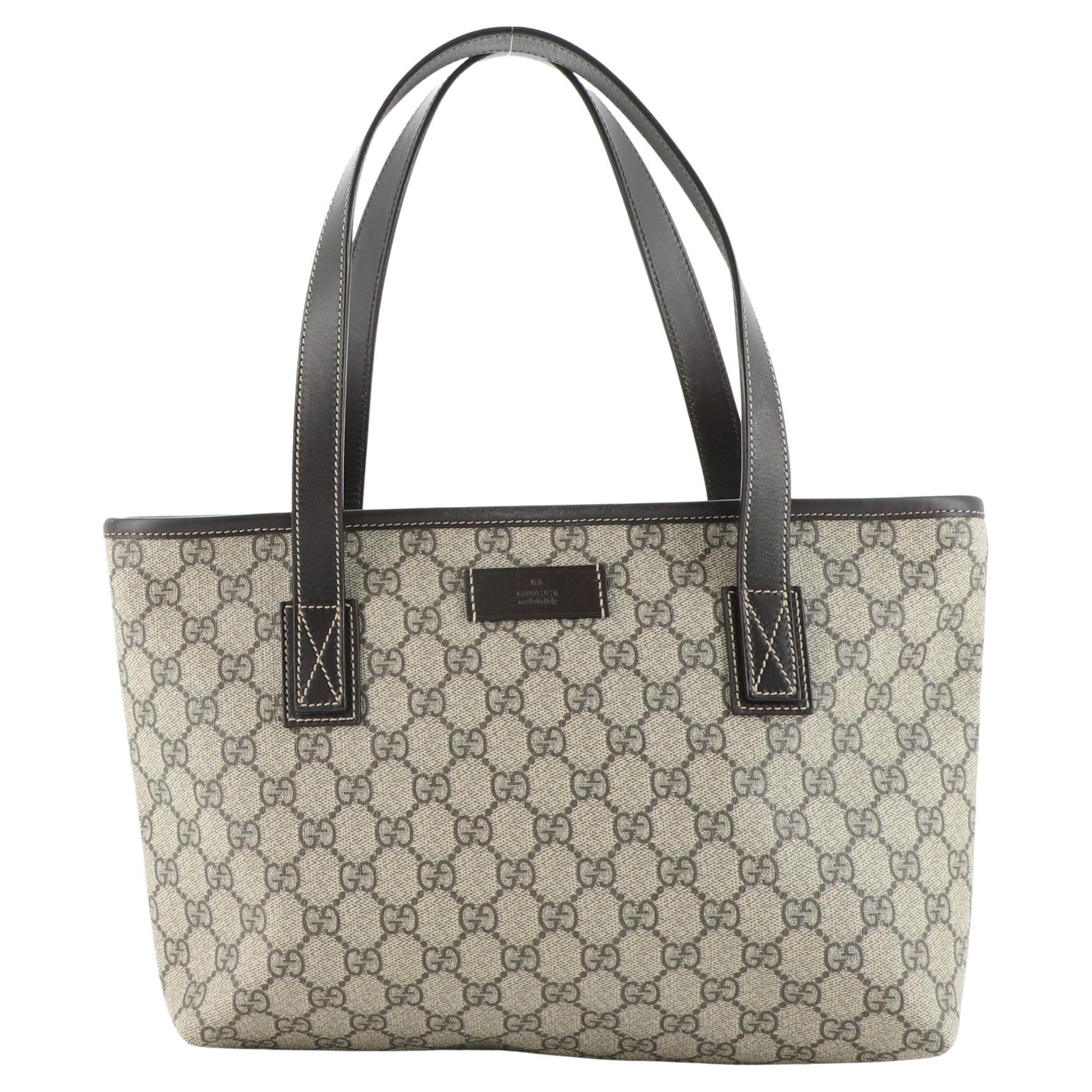 Gucci Plus Tote GG Coated Canvas Small at 1stDibs