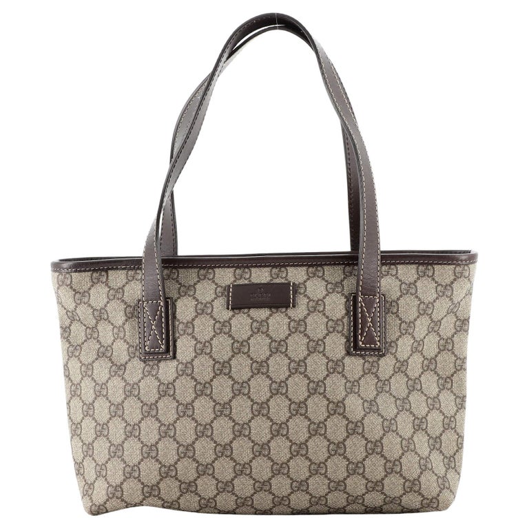 Gucci Plus Tote GG Coated Canvas Small at 1stDibs