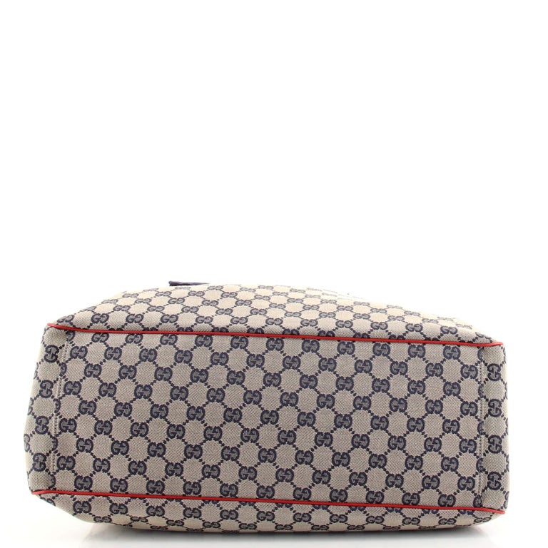 Gucci Positano Tote GG Canvas Large For Sale at 1stDibs