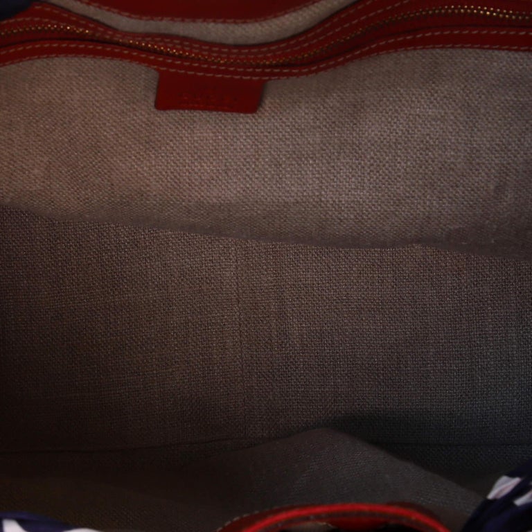 Gucci Positano Tote GG Canvas Large For Sale at 1stDibs