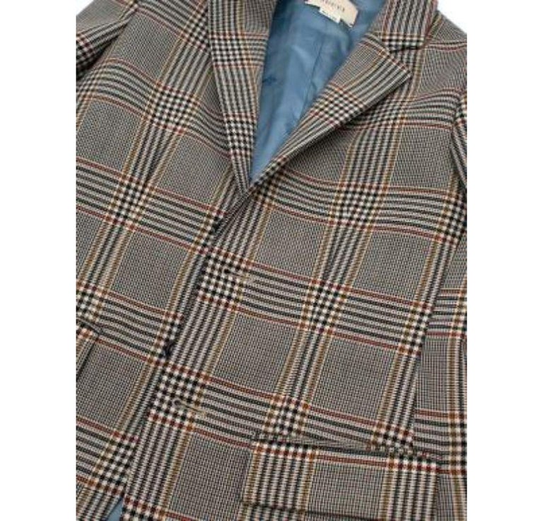 Gucci prince of wales check blazer For Sale at 1stDibs